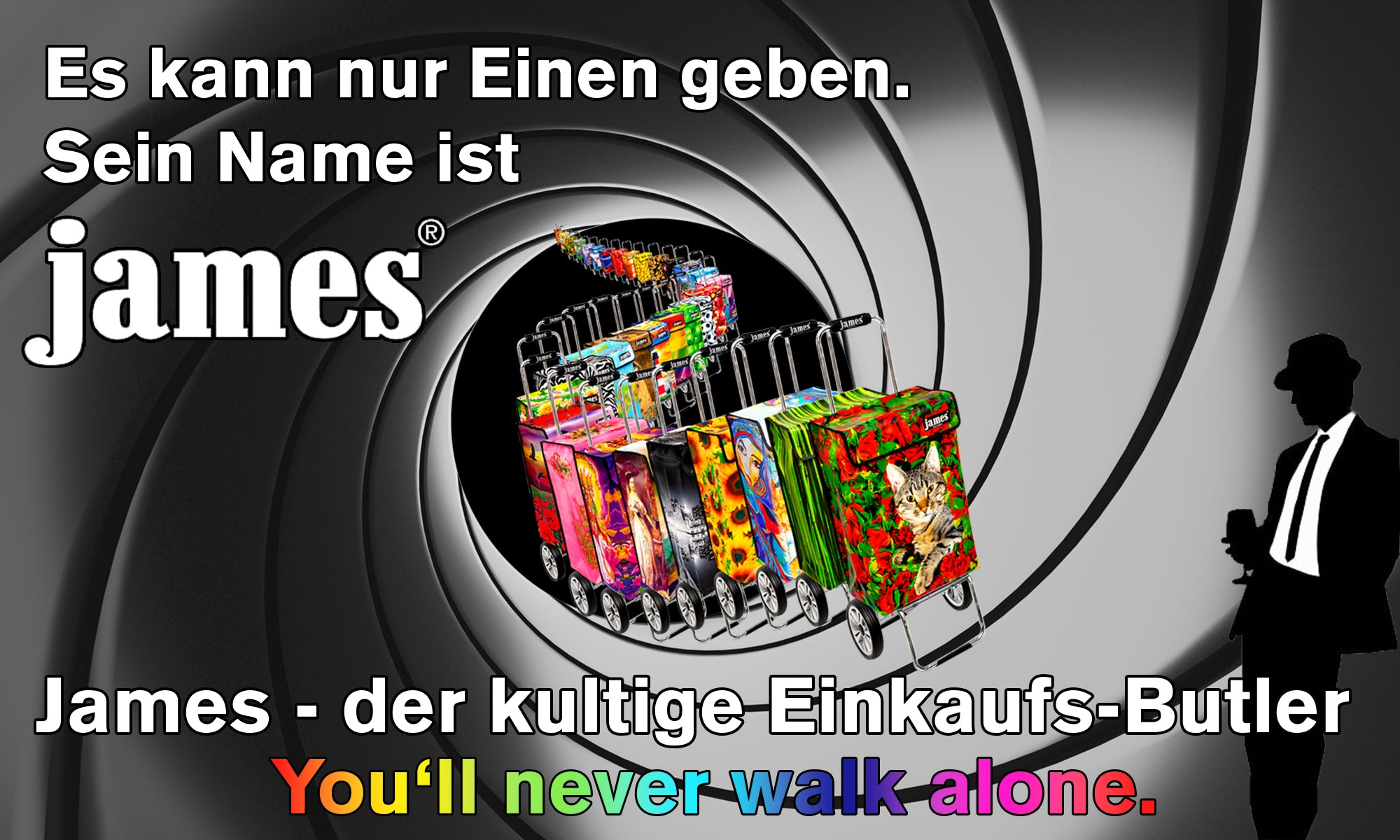 James® - der kultige Einkaufs-Butler – James-Shop